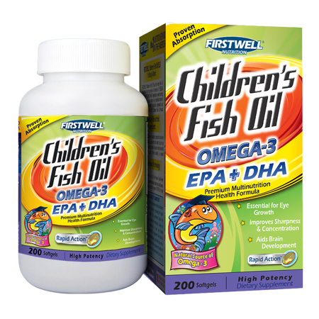 兒童魚油 (Children’s Fish Oil) 200's – Tai Sun Hong (Asia) Online Store